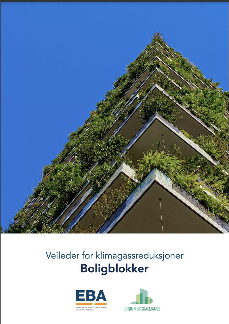 Veileder for klimagassreduksjoner: Boligblokker – Grønn byggallianse